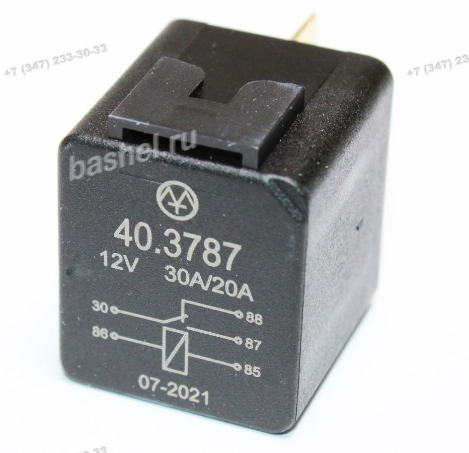 Реле а/м 5-ти конт. 12V 30/20A Энергомаш 40.3787, Энергомаш
