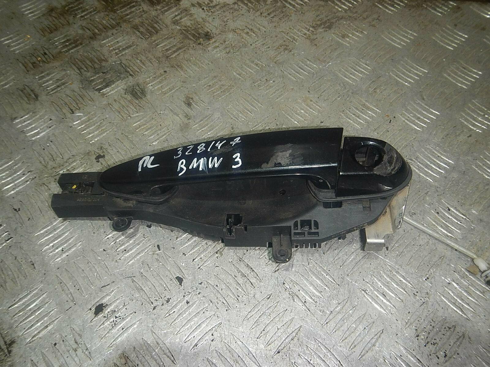 Б/У Ручка двери передней левой (наружняя), BMW (БМВ)-3 (E90, E91) (05-) BMW 3 (E90, E91) (05-12) Повреждена накладка на ...