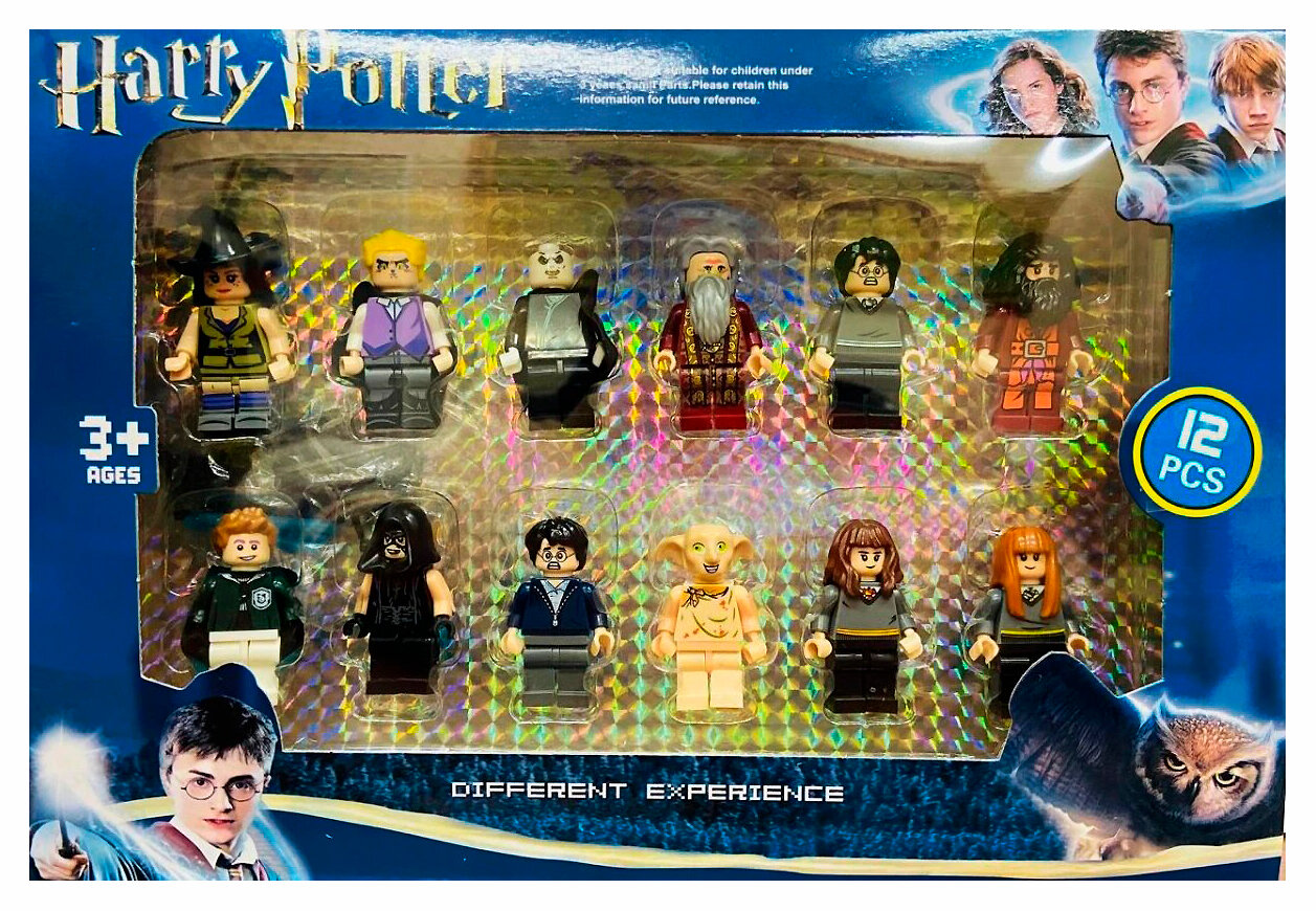Набор Harry Potter Фигурки Гарри Поттер, 12 штук в коробке