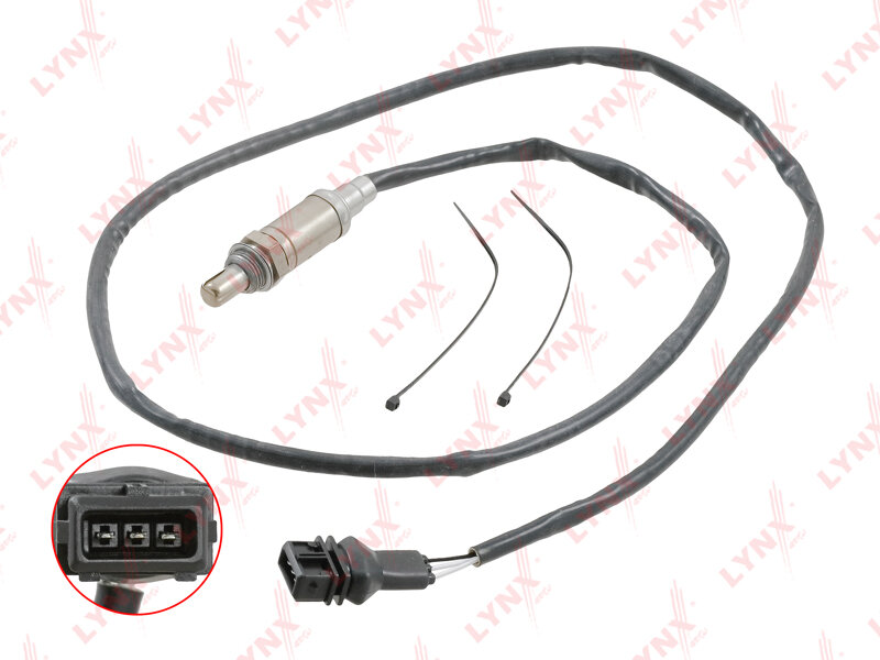 Датчик кислорода LYNXauto DM-2124. Для: VW Фольксваген Passat(Пассат) B3 88-93 1.8