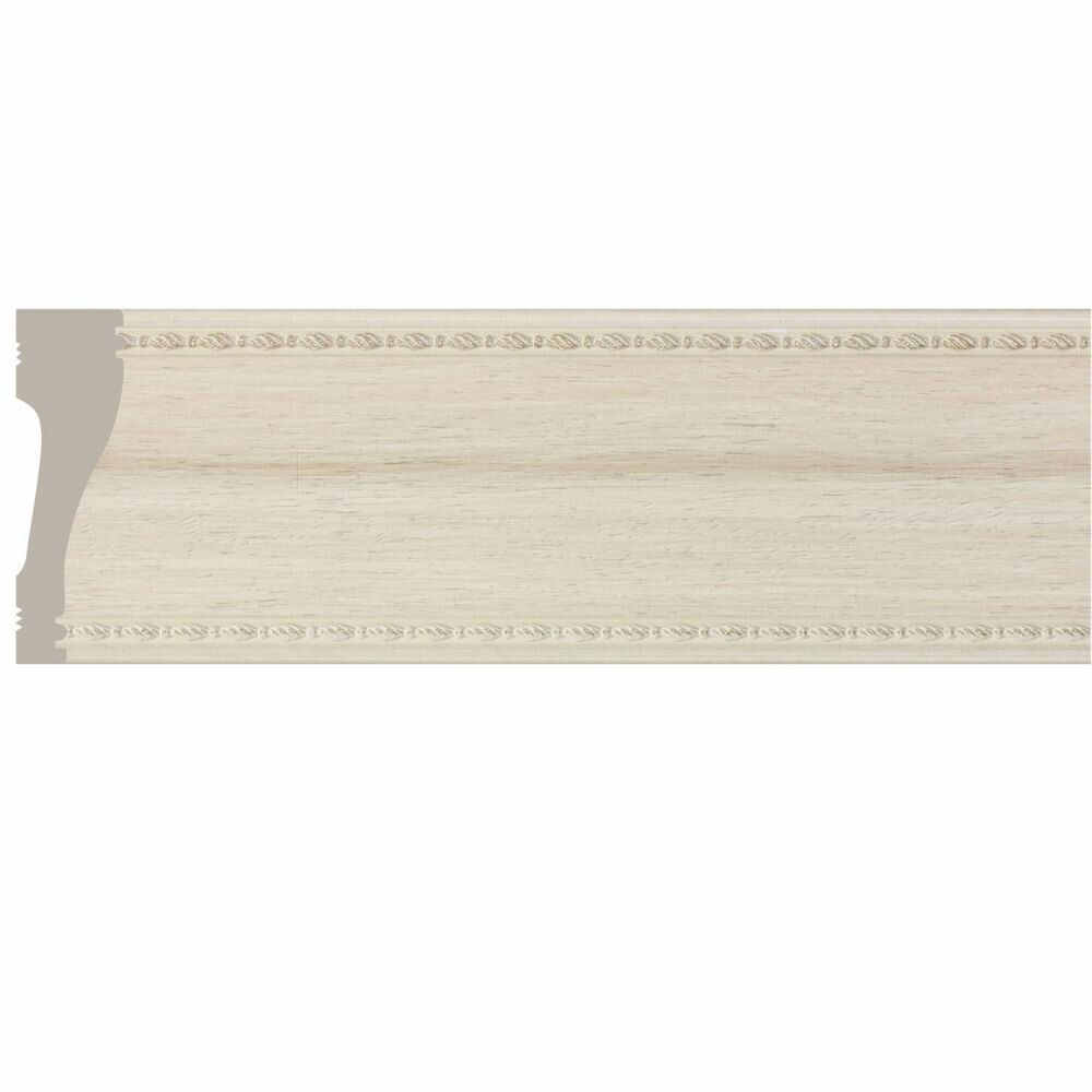 Багет Cosca Плинтус Потолочный 60 Крем 192-13 Д240х Ш1.8хв6см/ Коска.