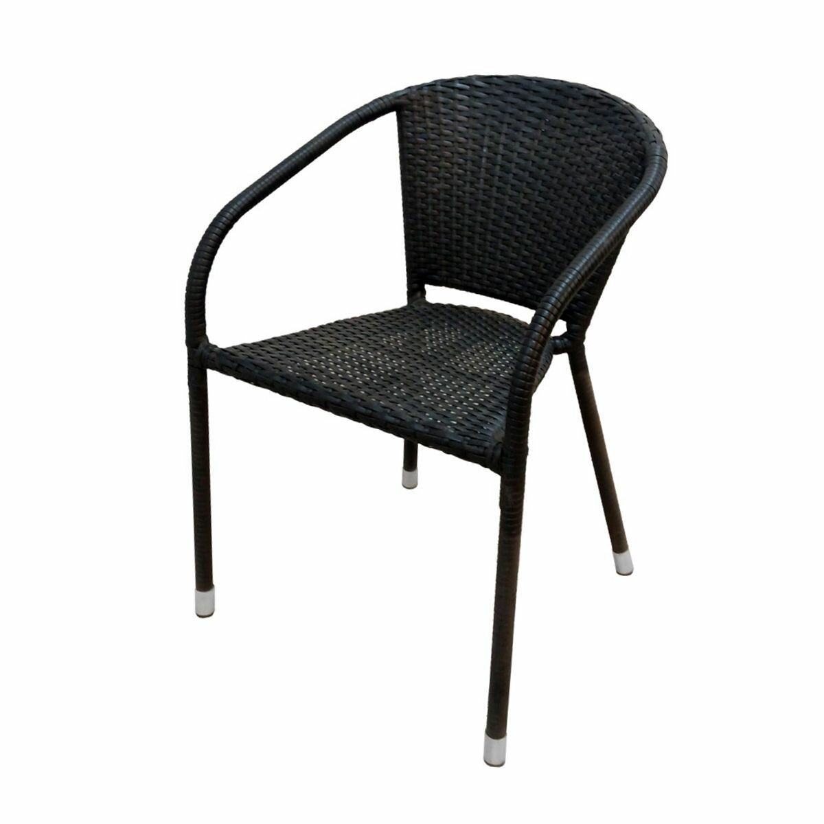 Стул садовый Alfart Cafe2, 53 x 60 x 78 см, графит, текстилен/сталь