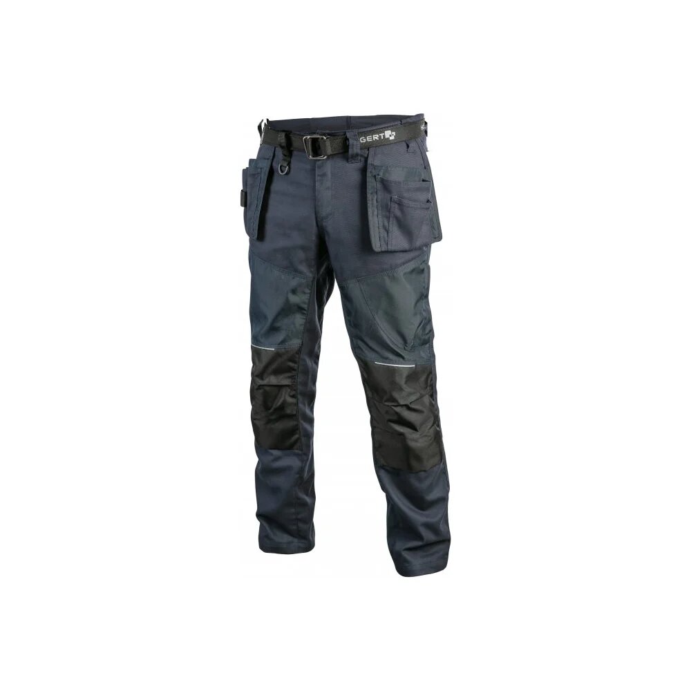 HOEGERT TECHNIK NEKAR Рабочие штаны с карманами в виде кобуры, темно-синие, размер S HT5K365-S