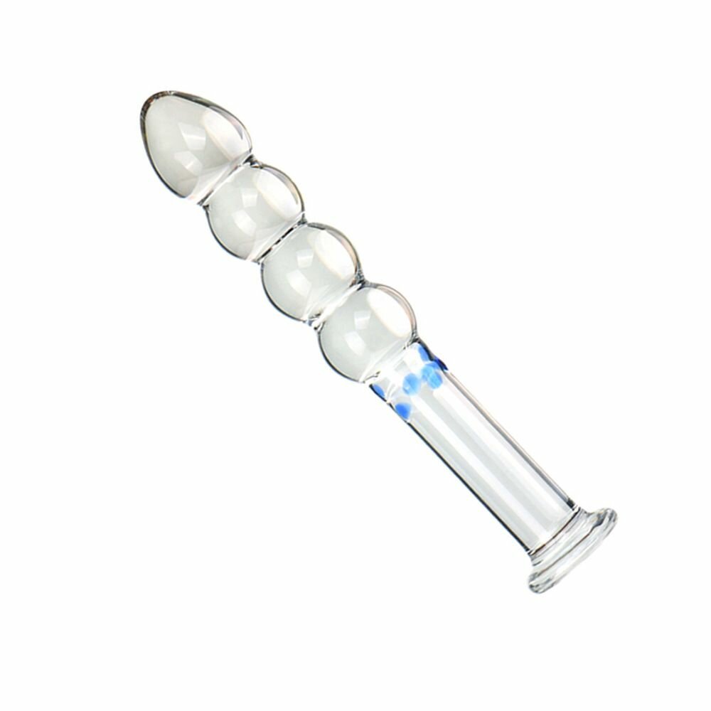 Прозрачная капля для массажа простаты Glas Pure Slider