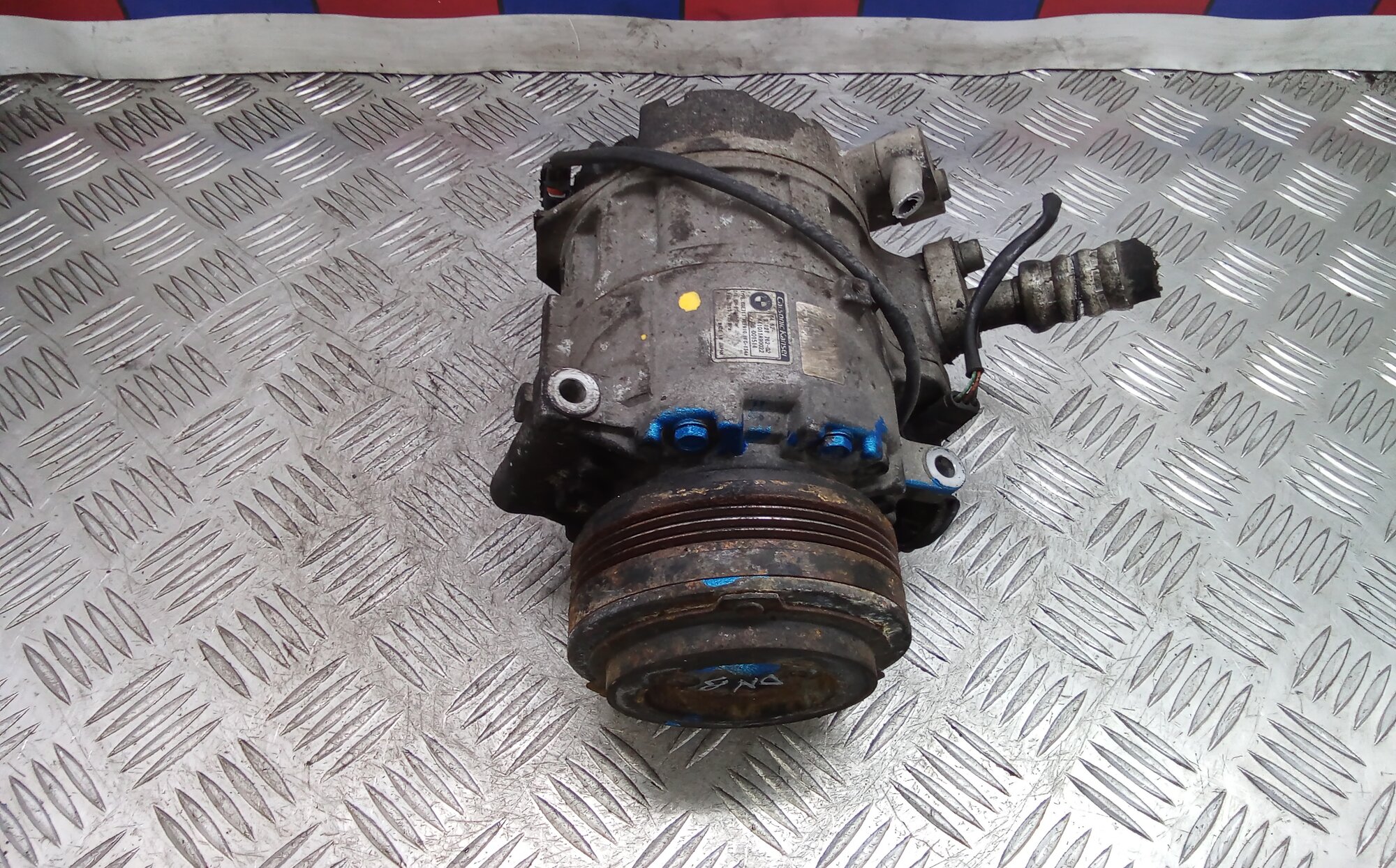 Компрессор кондиционера дизельный BMW X5 E70, Номер 64529121762