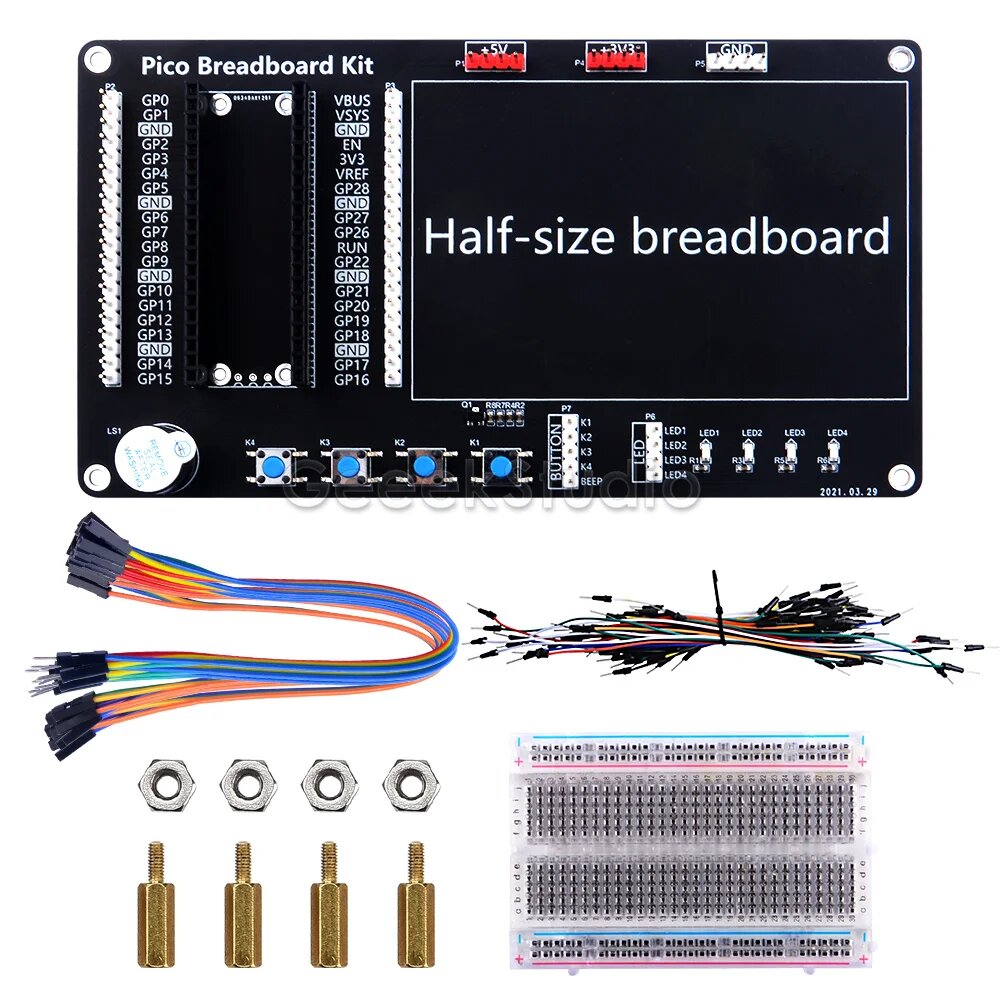 Набор для breadboard Raspberry Pi Pico /Pico W geeekpi