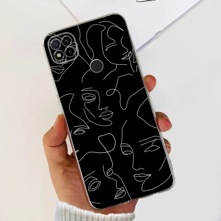 Чехол для телефона с бабочкой для Xiaomi Redmi 9c NFC Redmi9C, задняя Черный, 602, Redmi 9C NFC
