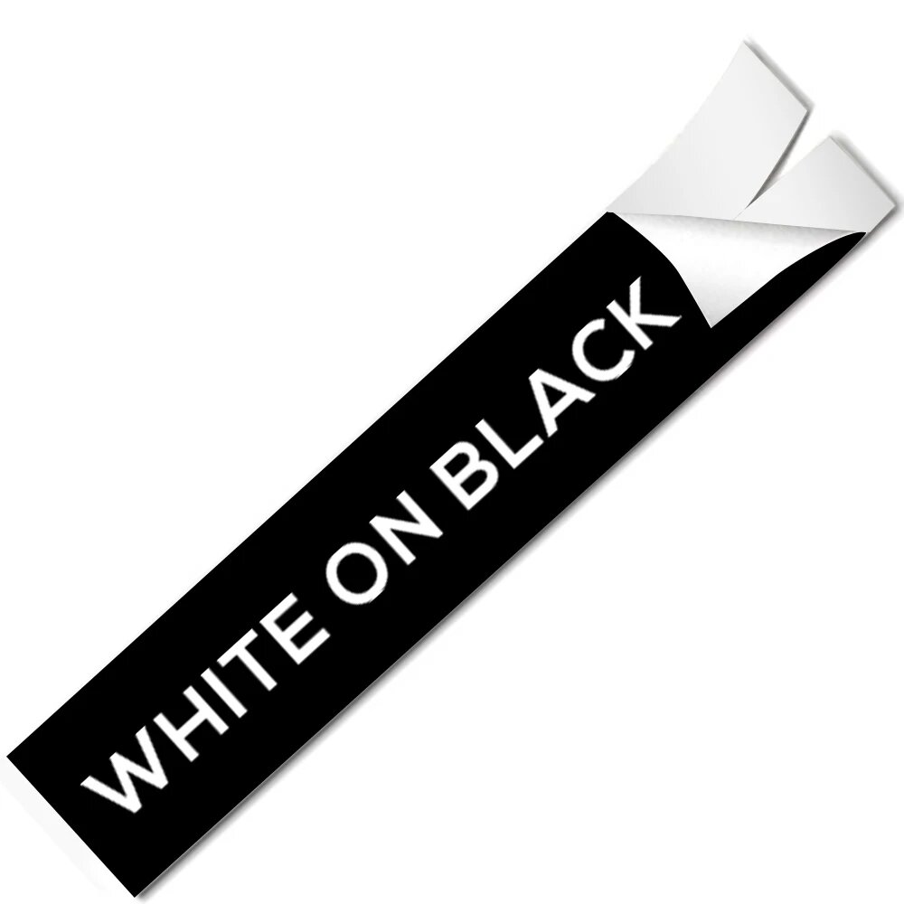 Лента для принтера этикеток Brother 12 мм White on Black