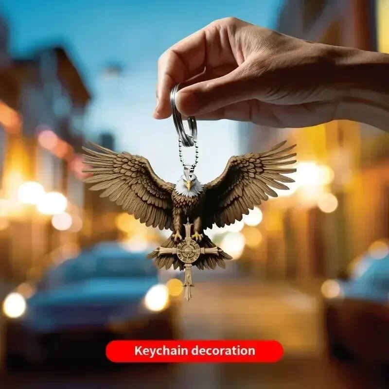 Подвеска для автомобиля с крестом орла, декоративные аксессуары для автомобиля, имитация интерьера автомобиля, Декор, украшения, орнамент