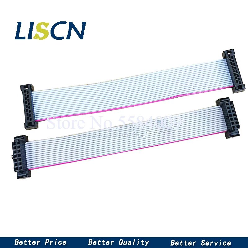 LISCN Xilinx jtag соединительный кабель 14p 14P 40CM 2x7P