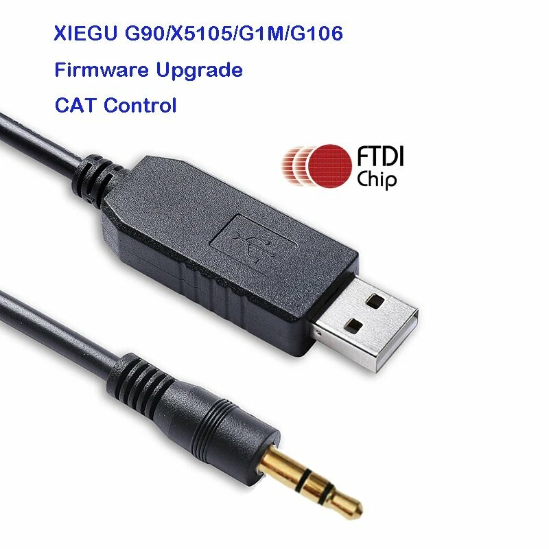 BETTCONN USB-TTL кабель FTDI FT232RL для Xiegu G90 X5105 G1M G106 1.8M