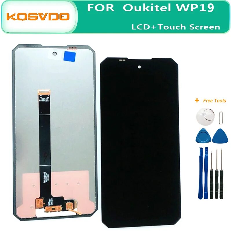 ЖК-дисплей OUKITEL WP19 PRO Black, сенсорный экран