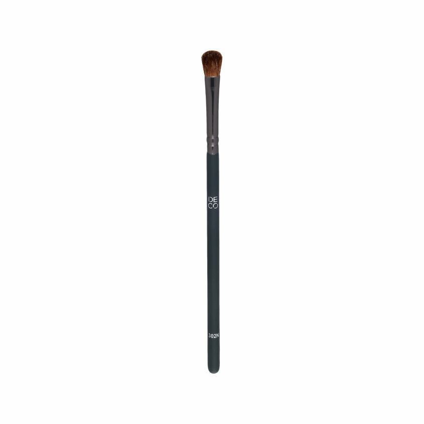 Кисть DECO. MAKE UP BRUSH EYES для нанесения теней натуральная удлиненная №302N