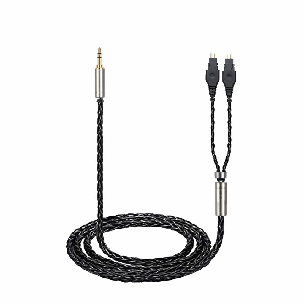 Запасной кабель для модернизации проводов наушников HD650 HD600 HD660s HD580 штекеры 4,4 мм/3,5 мм/2,5 мм 1,5x4 скрученный провод 1,5 м
