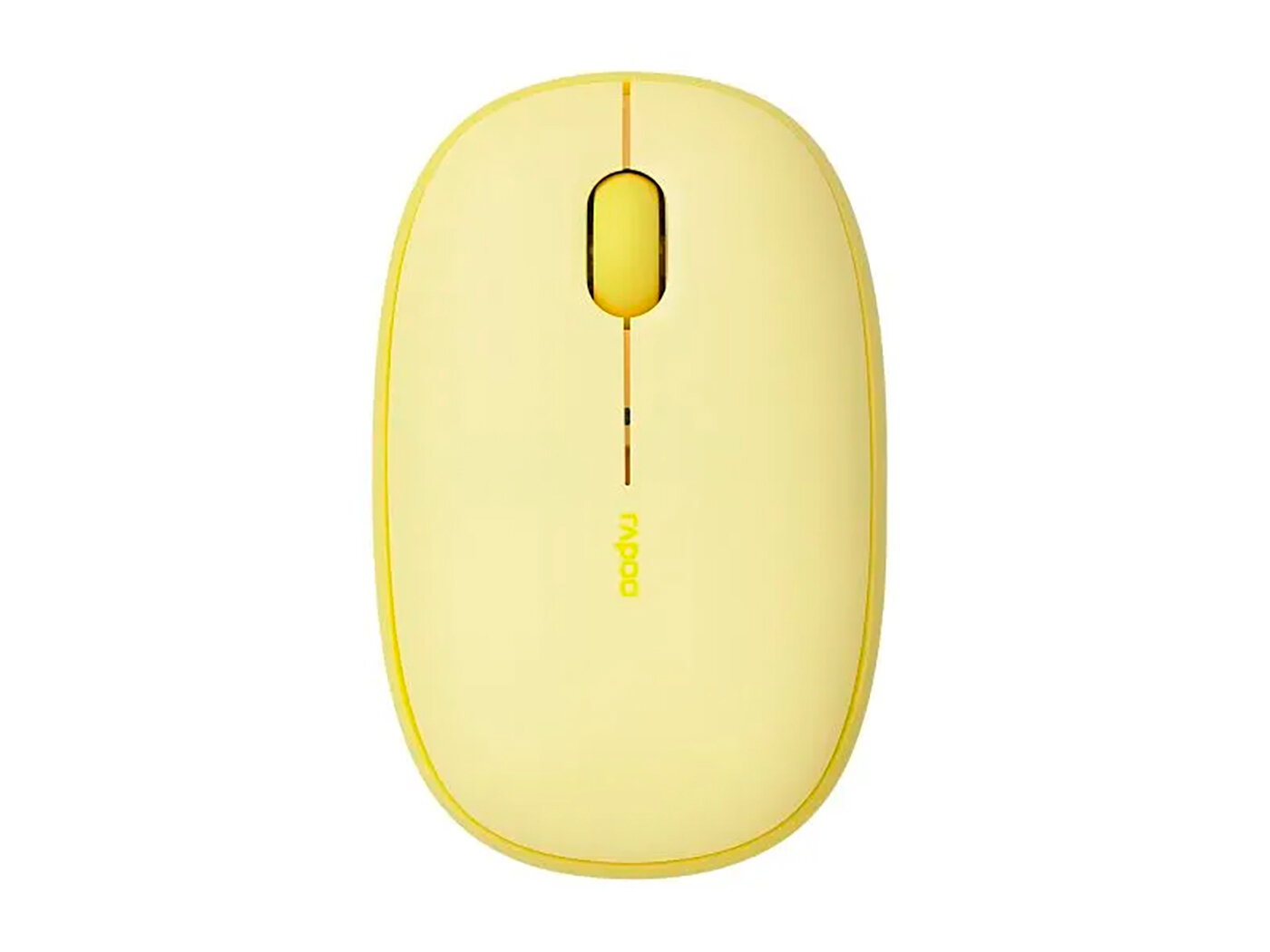 Беспроводная мышь Rapoo M650 Silent 1300dpi, Bluetooth/Wireless, 60 г, желтый / yellow M650-YEL
