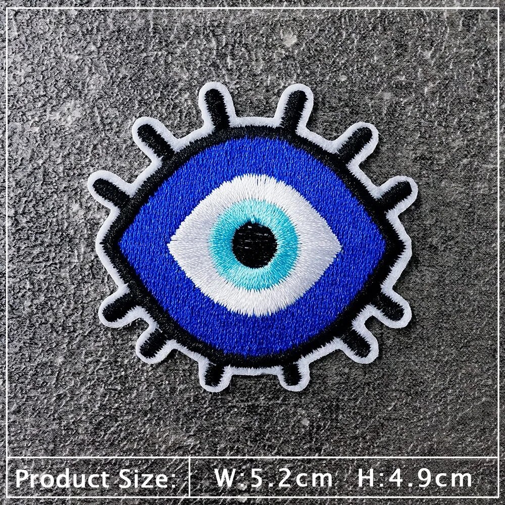 Нашивки с синими глазами SinKon86