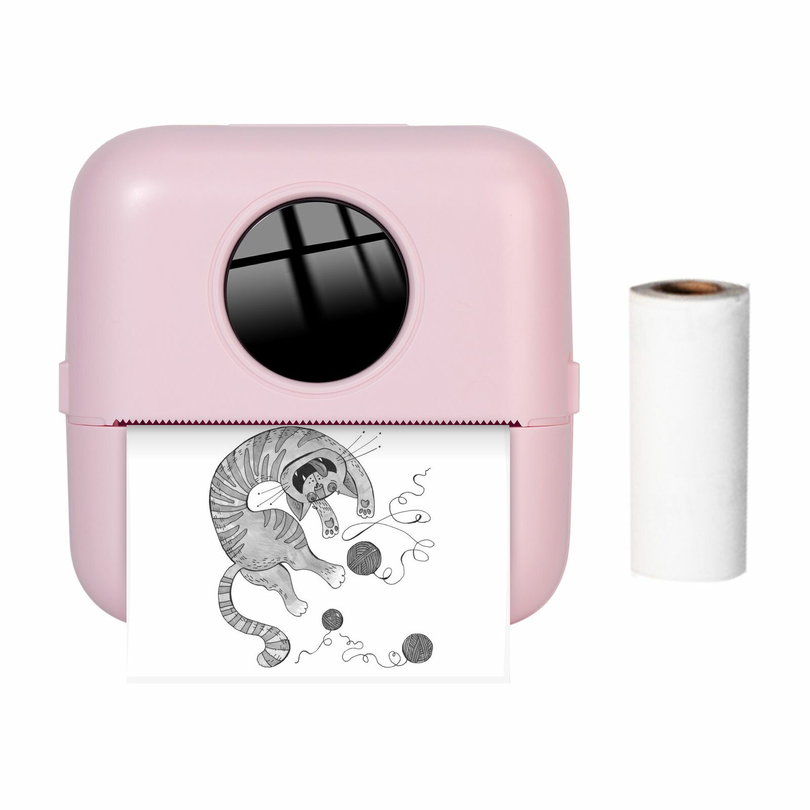 X5 Термальный фотопринтер Pocket Label Maker 200dpi Беспроводной чековый принтер