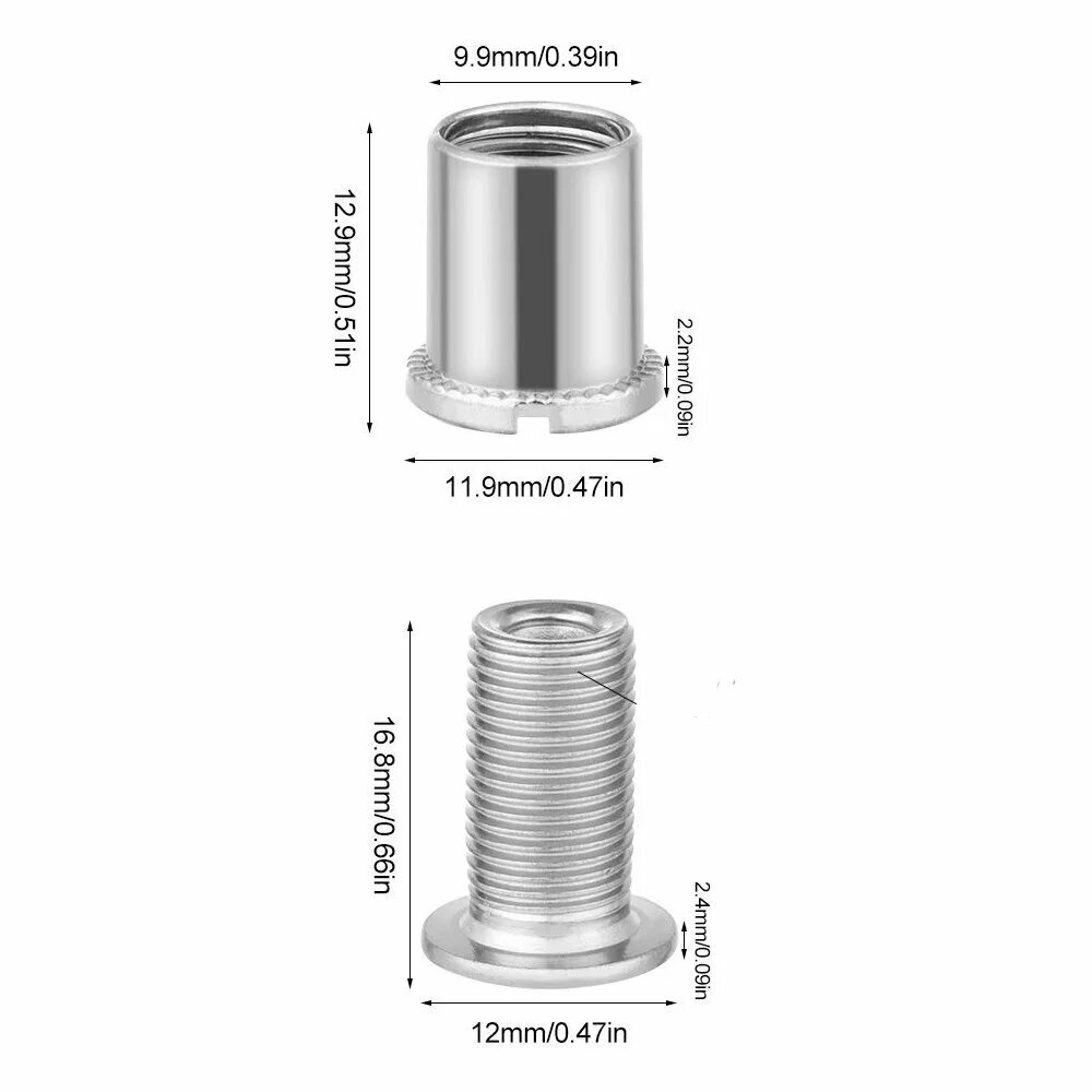 Велосипедные болты для звезд MTB сталь 5 пар A