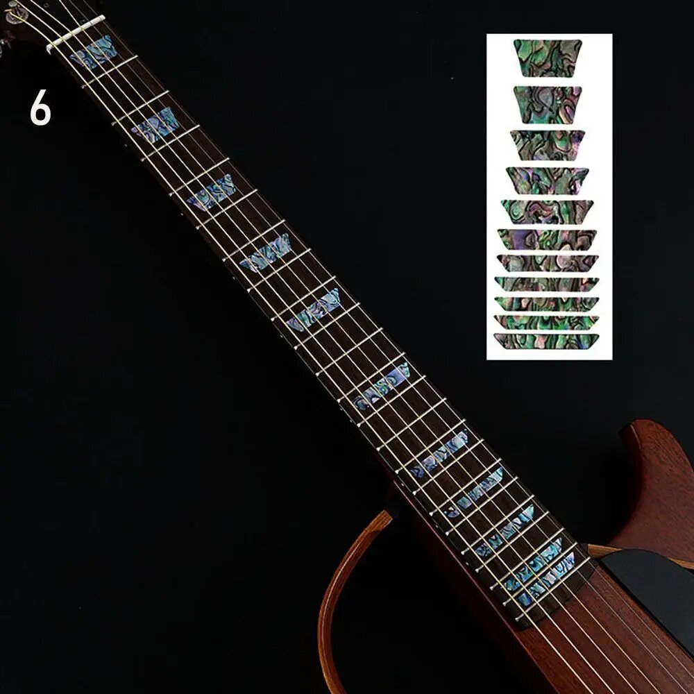 Наклейки для грифа гитары Fretboard Sticker -6