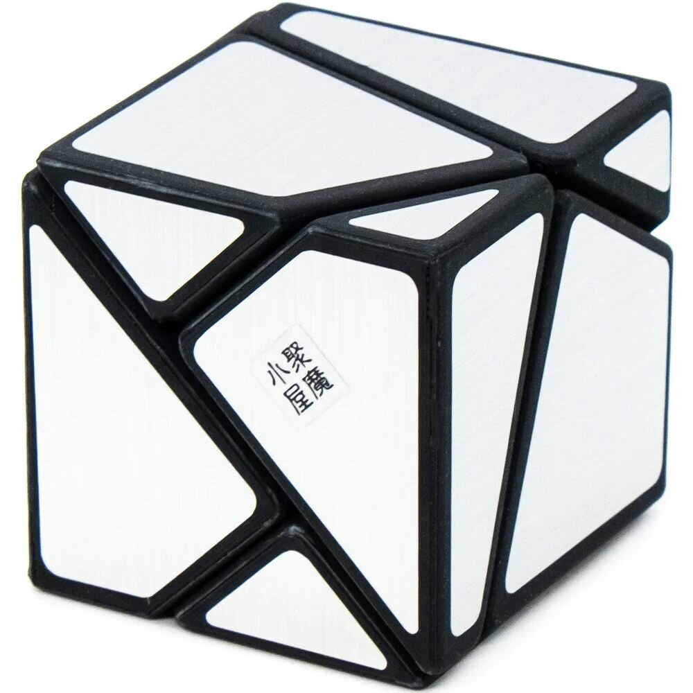 Кубик рубика / Lee 2x2 Ghost Fisher Черно-серебряный