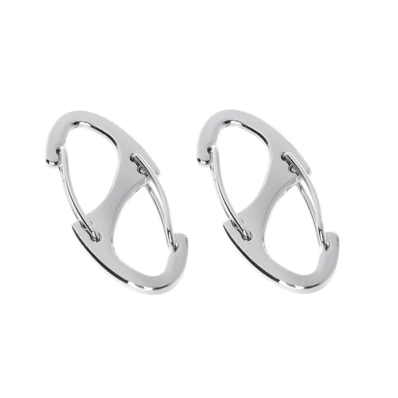 Карабины мини 2 шт. серебристый