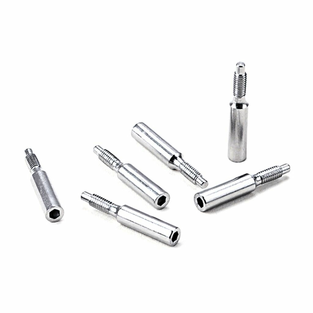 Аксессуар для струнных, Шестерни с двумя крепежными винтами, хромированные GAQ77A, 6 штук