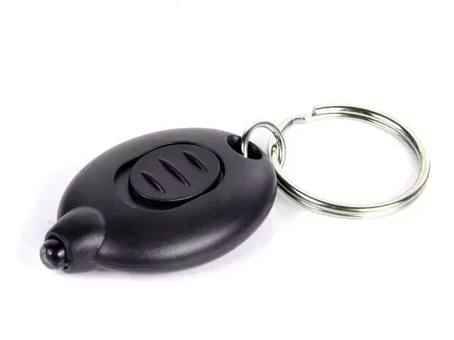 POCKETMAN Мини-фонарик белый свет Черный, black shell