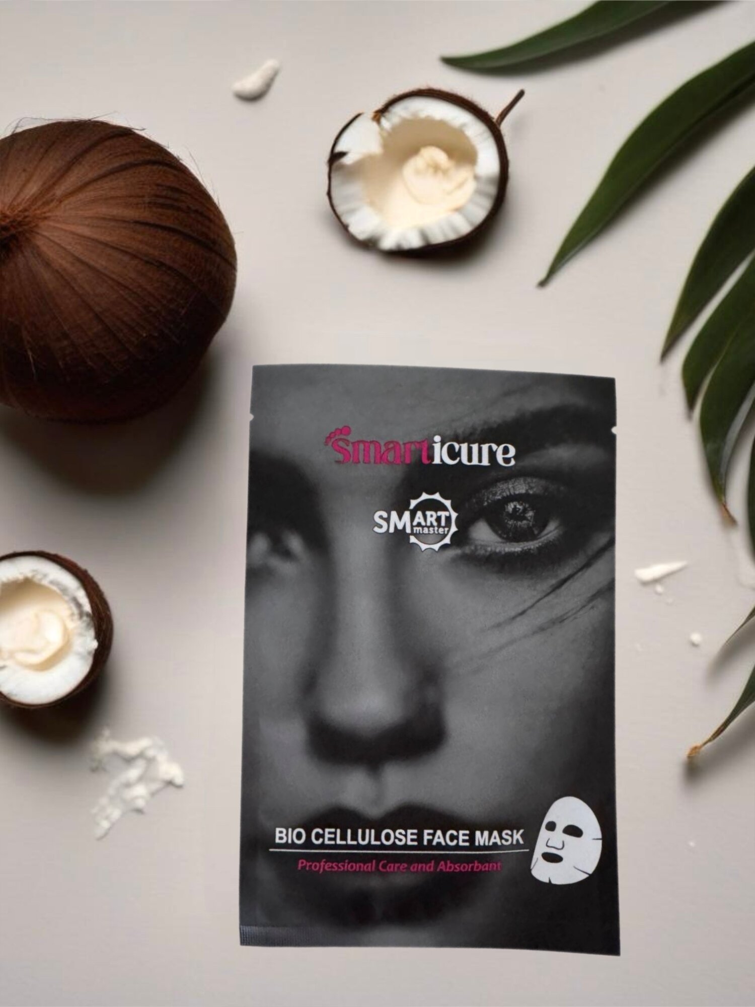 Биоцеллюлозная Маска Smart Master, для лица и всех типов кожи