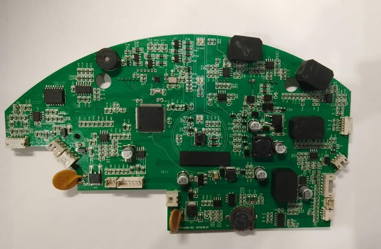 Материнская плата (YBS1705_MAIN.V02 2018.06.20) робота пылесоса VITEK Robot vacuum cleaner (VT-1804)