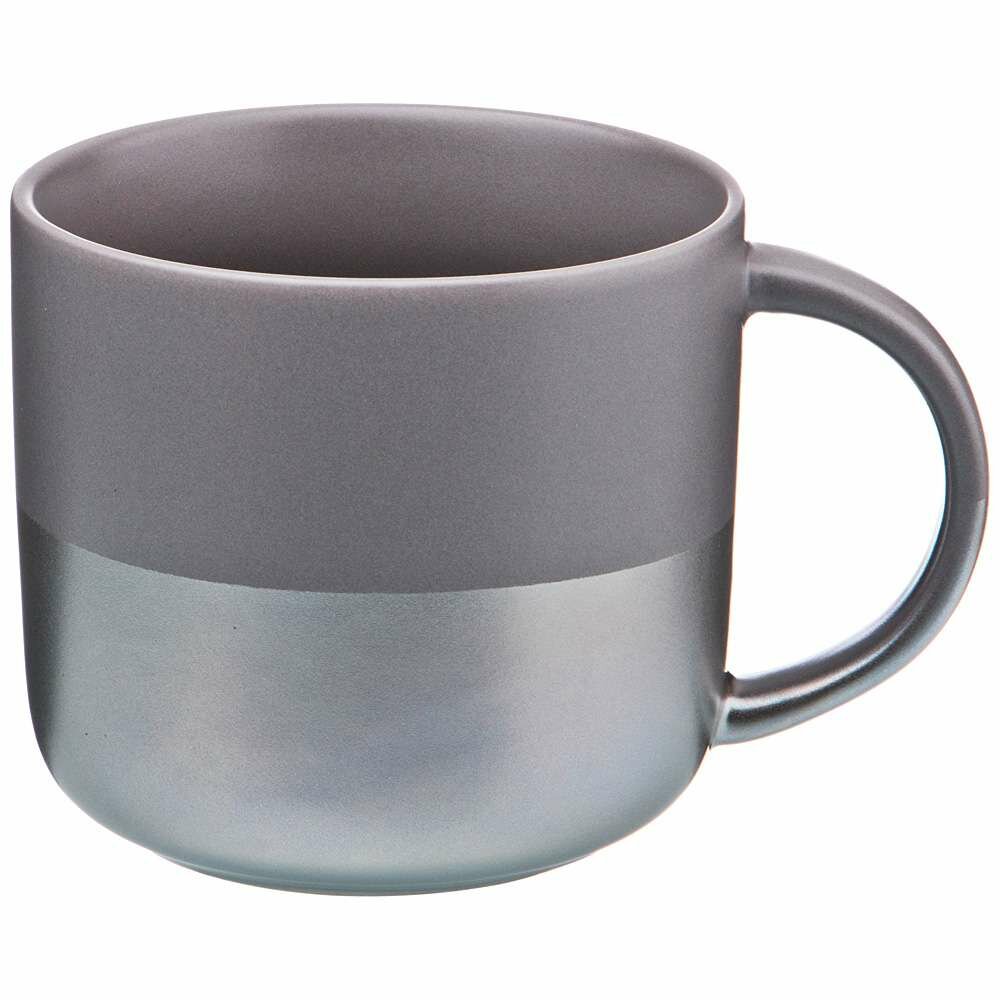 Кружка velour 440 мл матовый темно-серый KSG-407-100