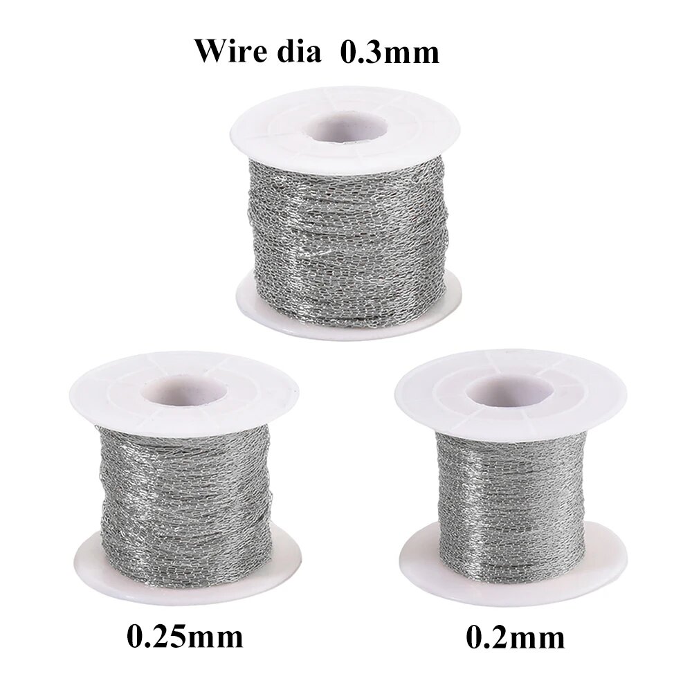 Цепочка из нержавеющей стали 5m, Wire dia 0.2mm