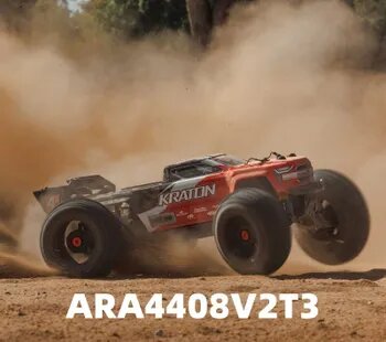 ARRMA 1/10 KRATON 4X4 4S V2 BLX ARA4408V2 - готовая к управлению модель скоростного монстера грузовика масштаба 1/10 от ARRMA.