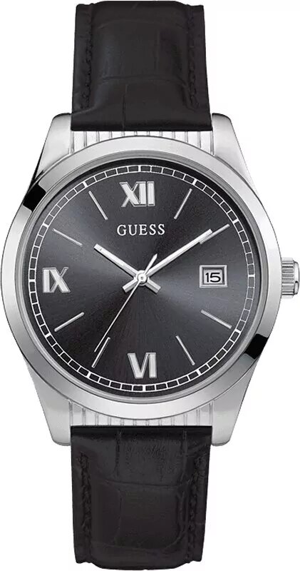 Наручные часы GUESS, серебряный — фото 1