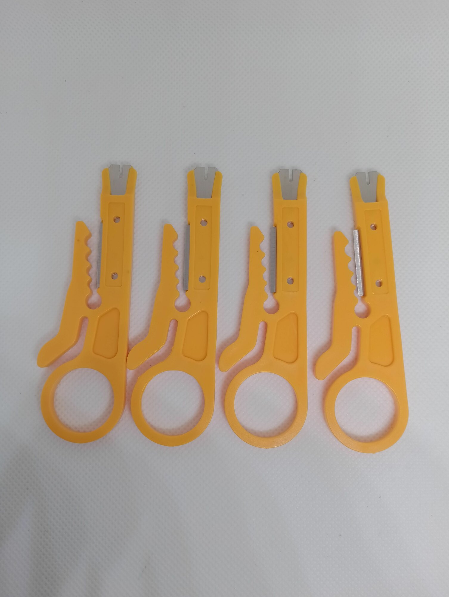 Нож для зачистки проводов, стриппер 4 штуки