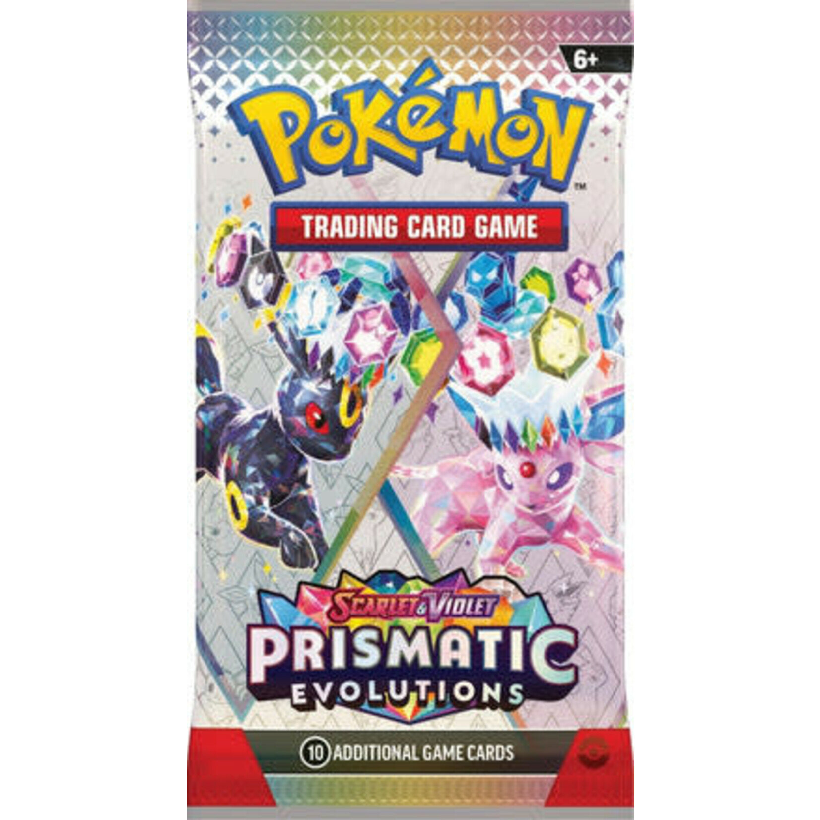 Pokemon: Бустер карточек Prismatic Evolutions (Scarlet & Violet)
