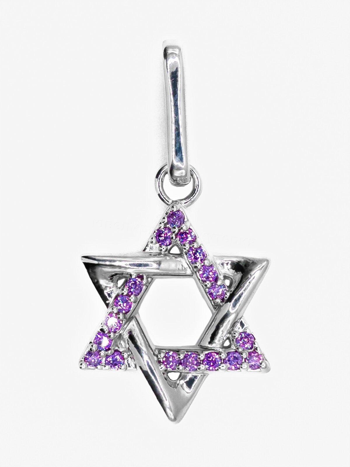 Подвеска, аметист синтетический