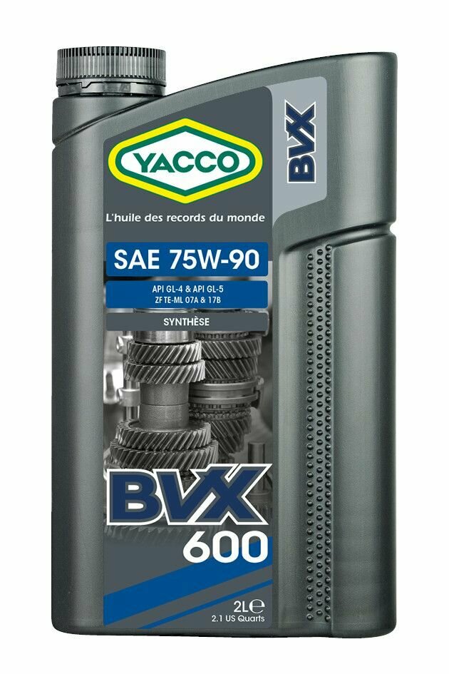 YACCO BVX 600 75W90 (2 L) арт.340424