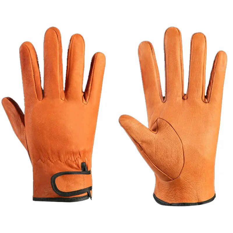 Кожаные перчатки для сварки, рабочие перчатки из овечьей кожи для сварочных работ, защитные износостойкие перчатки для мотоцикла и водителя