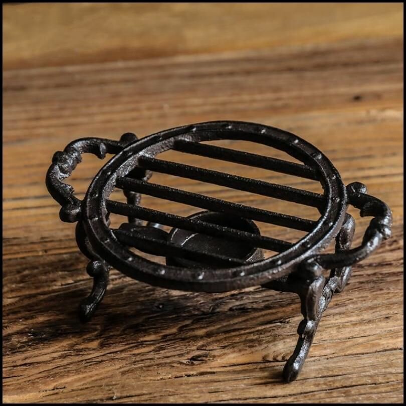 Подставка для чайника со свечой, KeyNut DIL, подогрева с ручкой, Подставка под горячее ЧайЧай, 18 см х 7.5 см