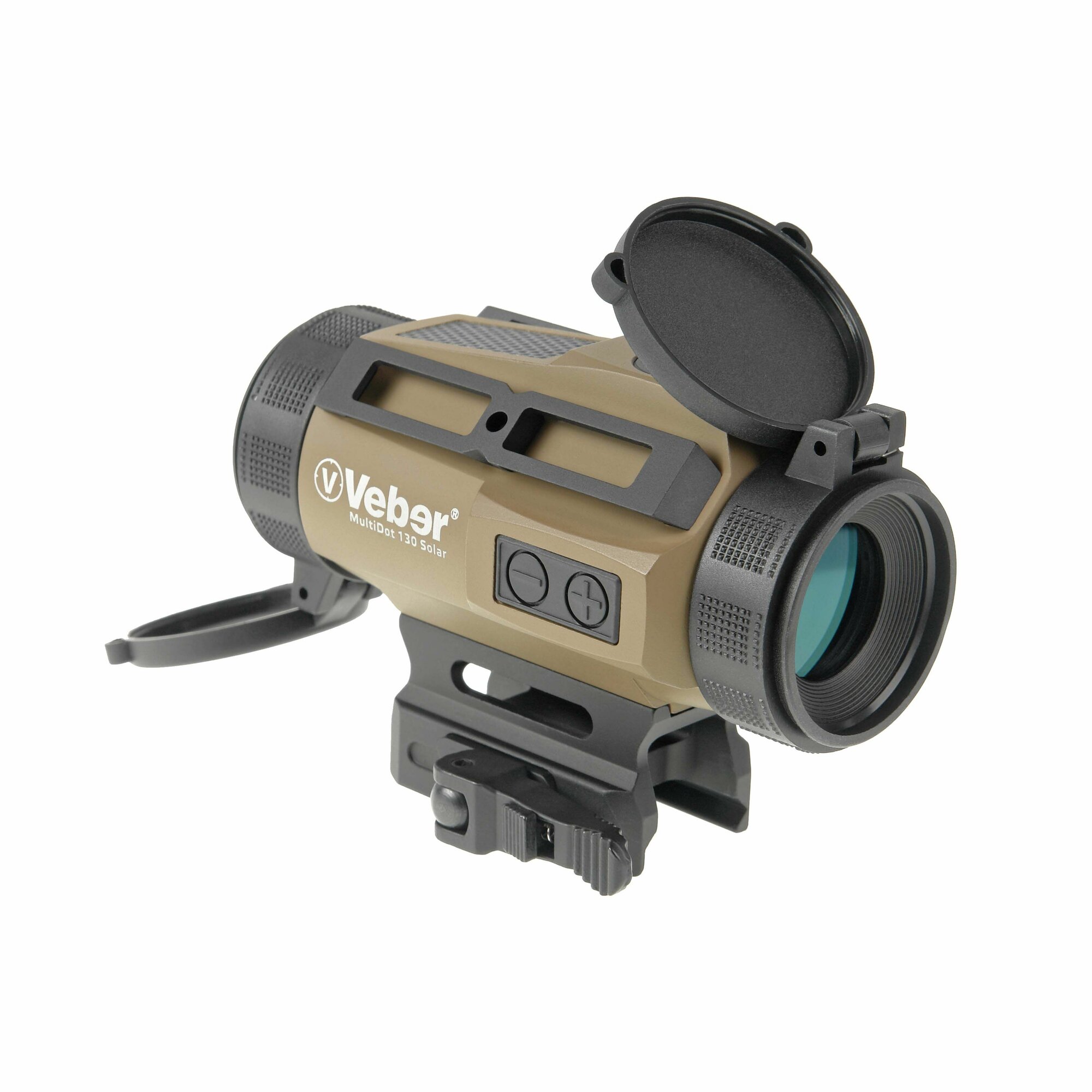 Прицел коллиматорный Veber MultiDot 130 Solar закрытого типа с увеличением 1х