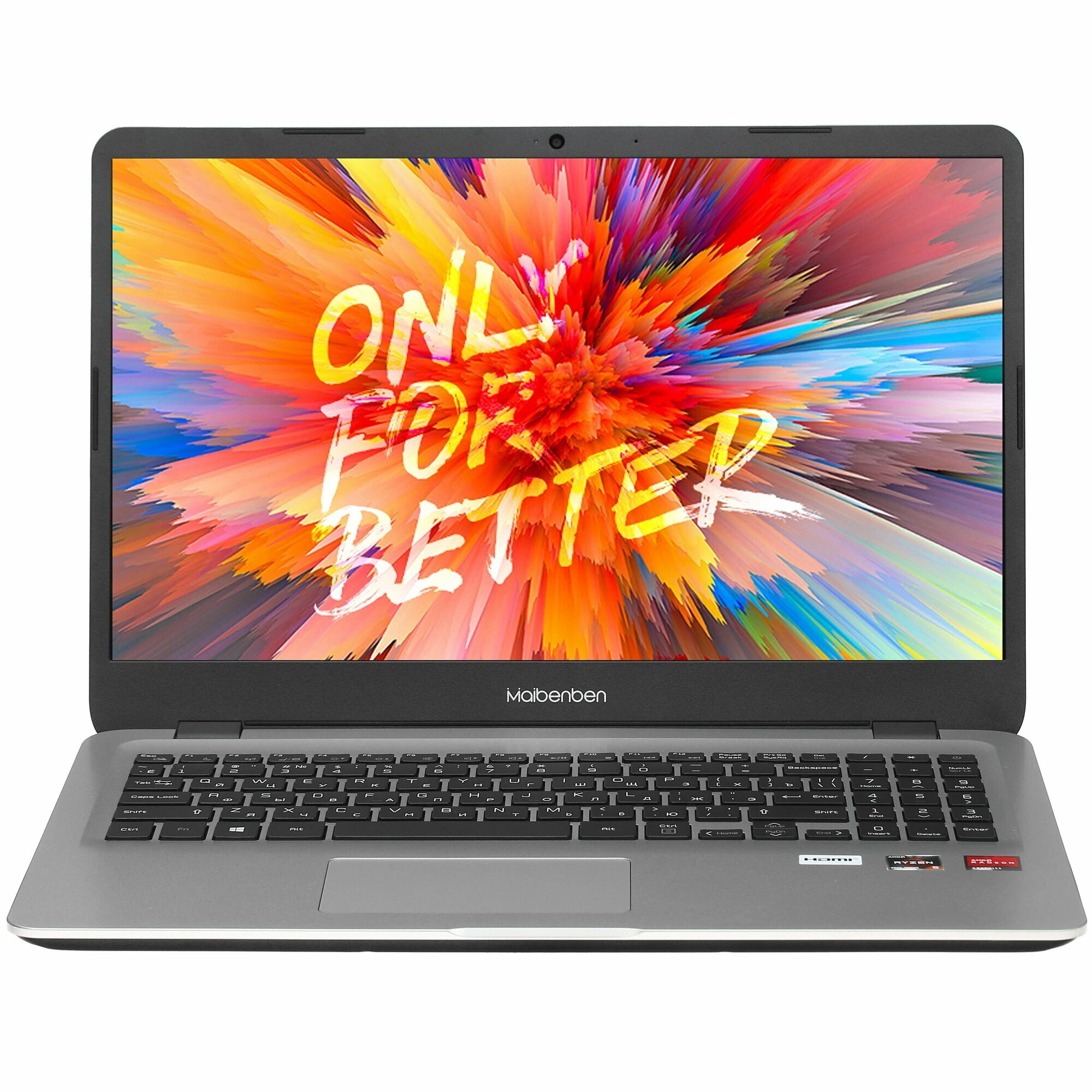 15.6" Ноутбук MAIBENBEN M545, серебристый (английская/русская раскладка)