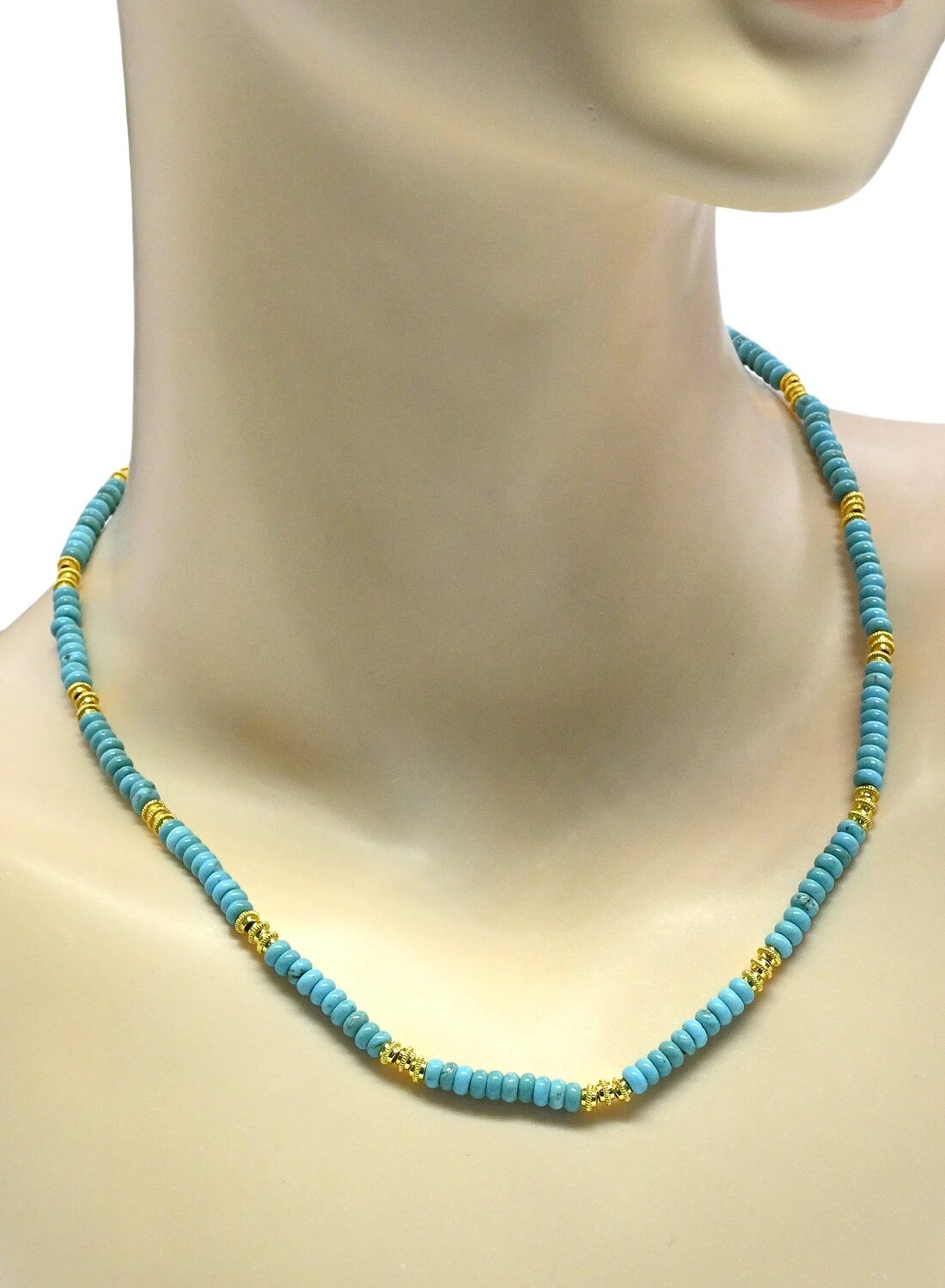 Чокер, бирюза