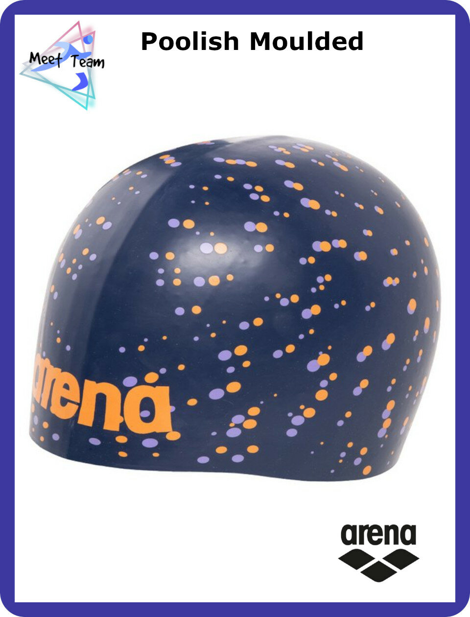 Шапочка для плавания Arena Poolish Moulded (1E774/207)