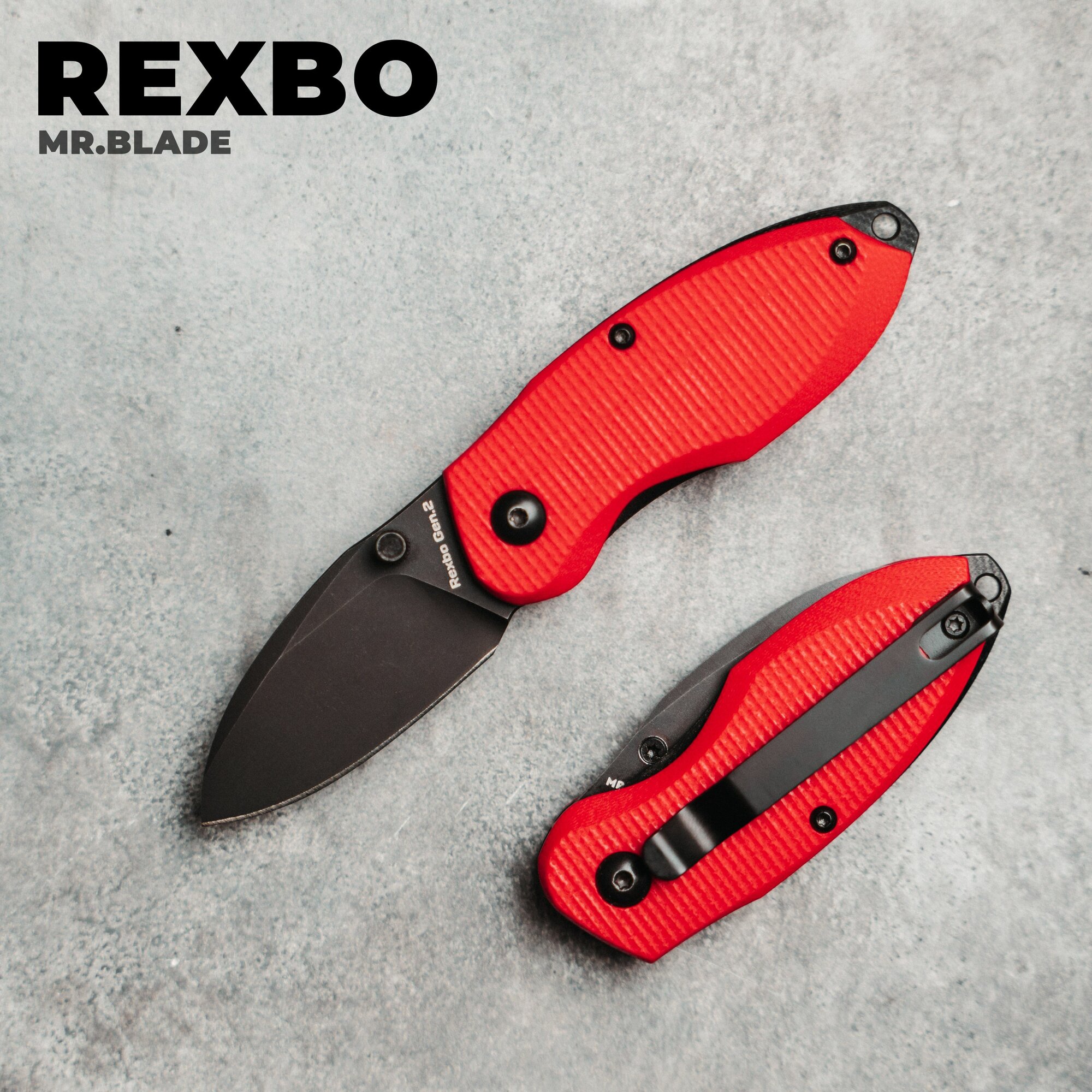 Нож складной Mr.Blade Rexbo Red