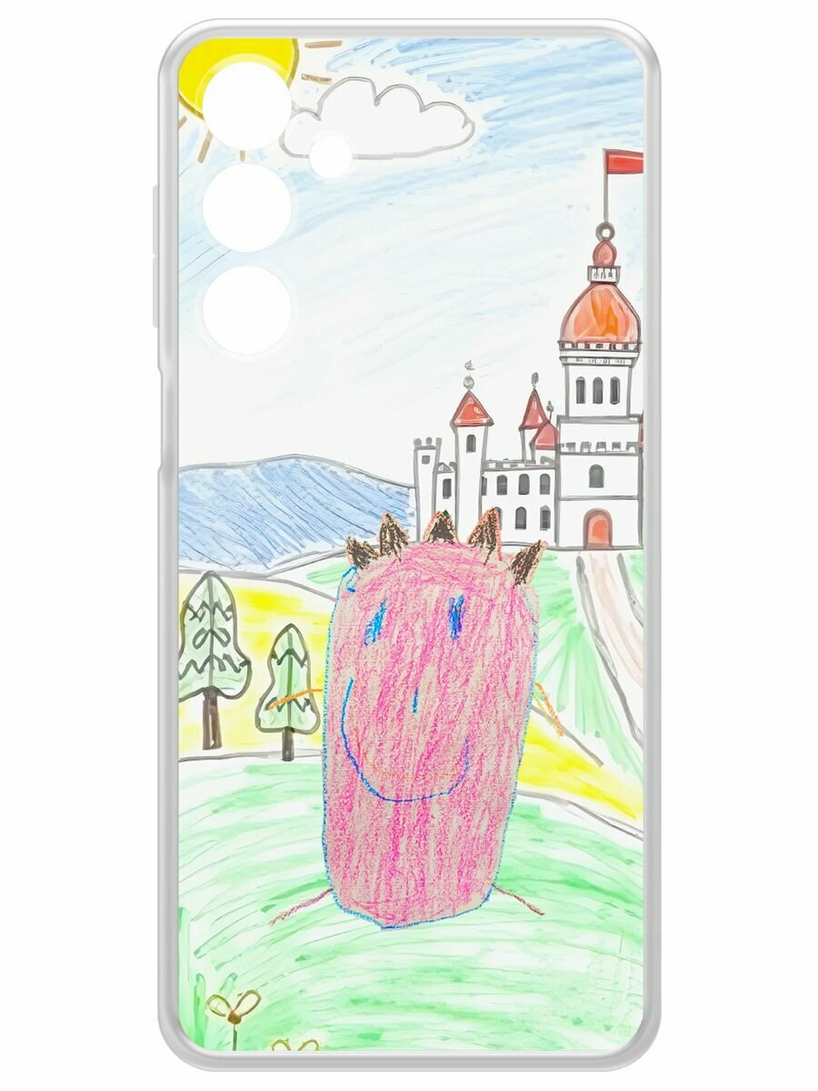 Чехол-накладка Krutoff Clear Case Король Рамбутан для Samsung Galaxy A16 (A165/A166)