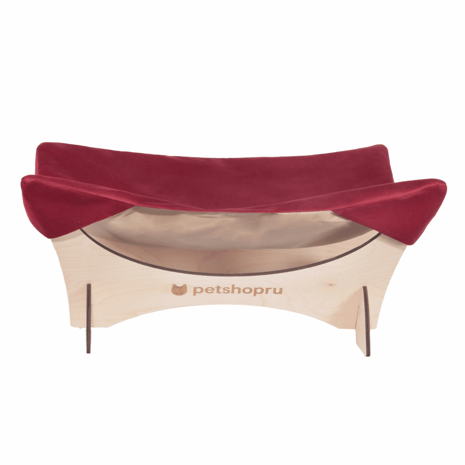 Гамак напольный "Стьюи", бордовый