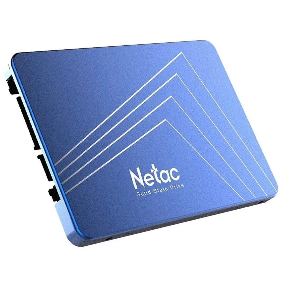 SSD диск SSD 2.5" Netac 256Gb N600S Series Retail (SATA3, up to 540/490MBs, 3D NAND, 140TBW, 7mm)