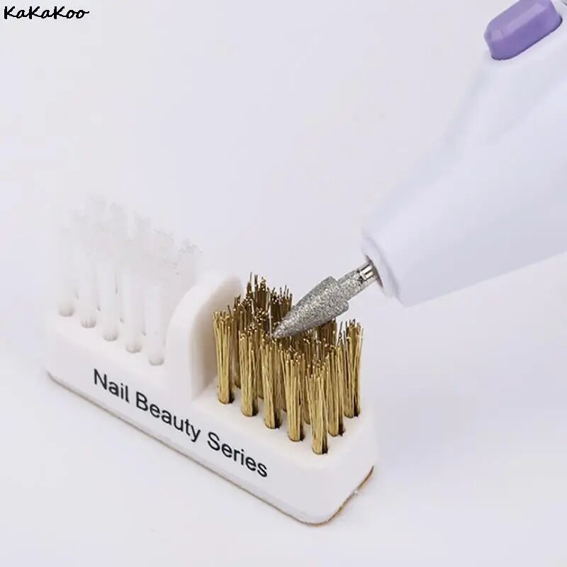 Набор фрез для маникюра и педикюра Jiauting, 10 шт, из нержавеющей стали Brush