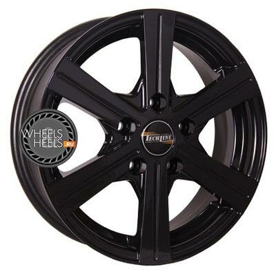 Диск автомобильный литой Tech Line 544 15x6 5x114.3 et38 dia67.1 BL