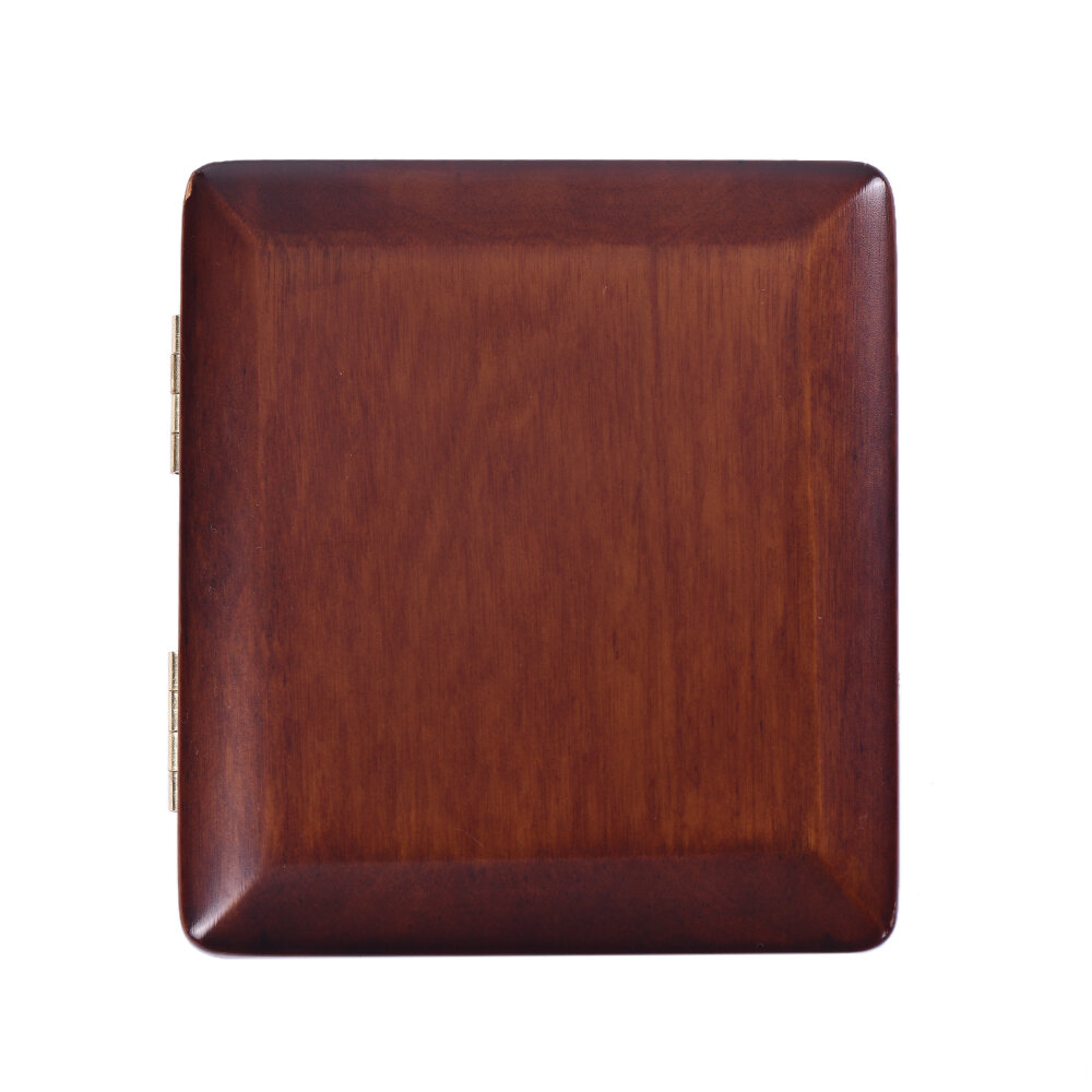 Деревянный футляр для фагота, бордовый, с ручной резьбой, для 3 тростей.